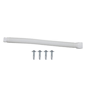 Retractable Rain Gutter Drain Downspout Extender Roof Drain Hose Drain Extender Drain Pipe Extension Connector Drain Connection Telescoping Extension Hose Accessories for Home Improvement(White)