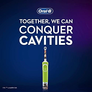 Oral-B Kids Electric Toothbrush featuring Star Wars, for Kids 3+
