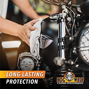 Liquid Performance Hogwash Matte Finish Cleaner and Protectant - 8.5 oz Motorcycle Bike Cleaner Spray - Also Works Great on Motorcycle Helmets - Removes Dirt and Grime