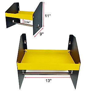 Su ying Garage Paper Towel Holder -paper towel holder wall Mount (with shelf),Garage Organization and Storage，Home, Shop Organization (13 x 9)
