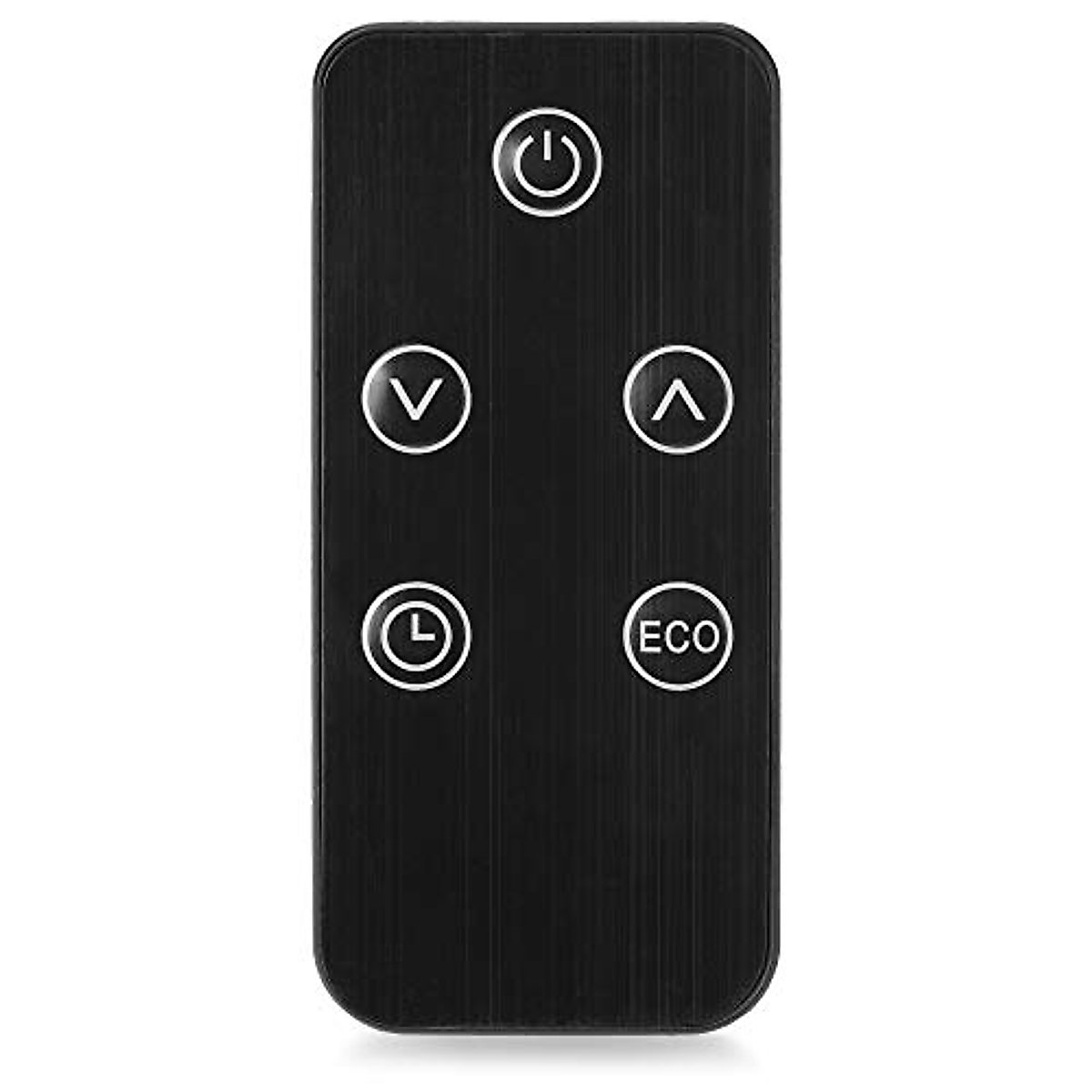 Amazon Basics Portable Digital Radiator Heater with 7 Wavy Fins and Remote Control, Black, 1500W, 9.8 x 26.5 x 13.1 in