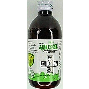 Ajanta, Adusol Ayurvedic Compound With Tulsi, 200 Milliliter(mL)