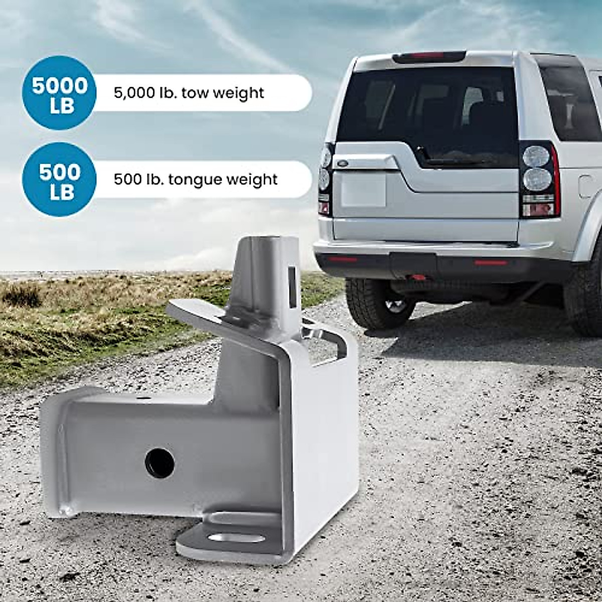 maXpeedingrods Tow Towing Trailer Hitch Receiver for Land Rover LR4 2010-2016, for Range Rover Sport 2006-2013