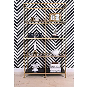 Karlsson Flip Clock No Case Black, Chrome Stand, Steel, 8.5 x 36 x 14 cm