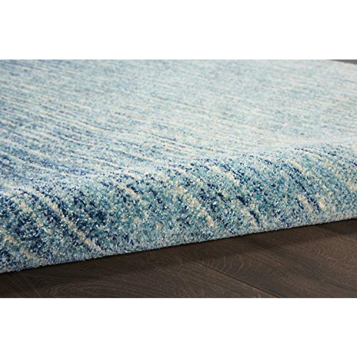 Nourison Passion Abstract Navy/Light Blue 8' x 10' Area -Rug, Easy -Cleaning, Non Shedding, Bed Room, Living Room, Dining Room, Kitchen (8x10)