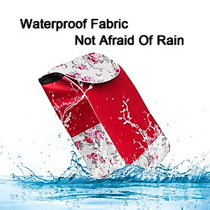 Hand Truck, Moving Cart With Wheels, Collapsible Grocery Cart，with Removable Bag And Rolling Personal Trolley,Standard (Color : Blue Strips)