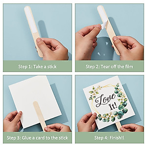 Lewtemi Set of 33 Wedding Dress Shopping Signs Paddles Say Yes to The Dress Props Bridal Dress Signs Wedding Shop Sign for Bridesmaids and Brides Bachelorette Party Games(Classic Style)