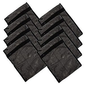 COLLBATH 8 Pcs Mesh Laundry Bags Zippered Wash Bags for Clothes Lingerie and Travel Storage Organizing Bags for Washing Machine Use