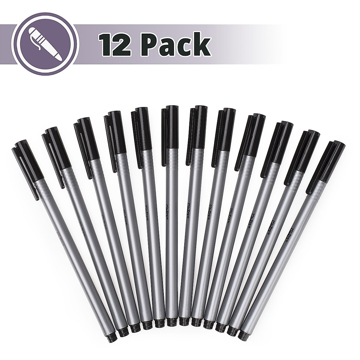 Mr. Pen- Black Fineliner Pens, 12 Pack, Black fine point pens, Pens Fine Point, Fine Liners Artists, Fineliners Pens, School Supplies, Art Pens, Writing Pens, Fine Tip Markers, Bible Journaling Pens