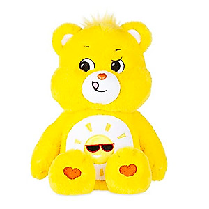 Care Bears Funshine Bear Stuffed Animal, 14 inches