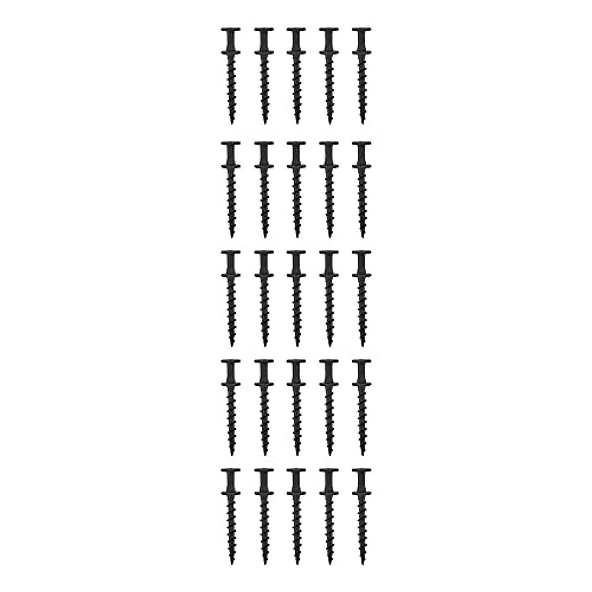 National Hardware N260-126 Bearclaw Hangers Double Headed Screws for Multi Purpose Wall Hanging Projects Up to 30 LBS in Drywall, Black Oxide