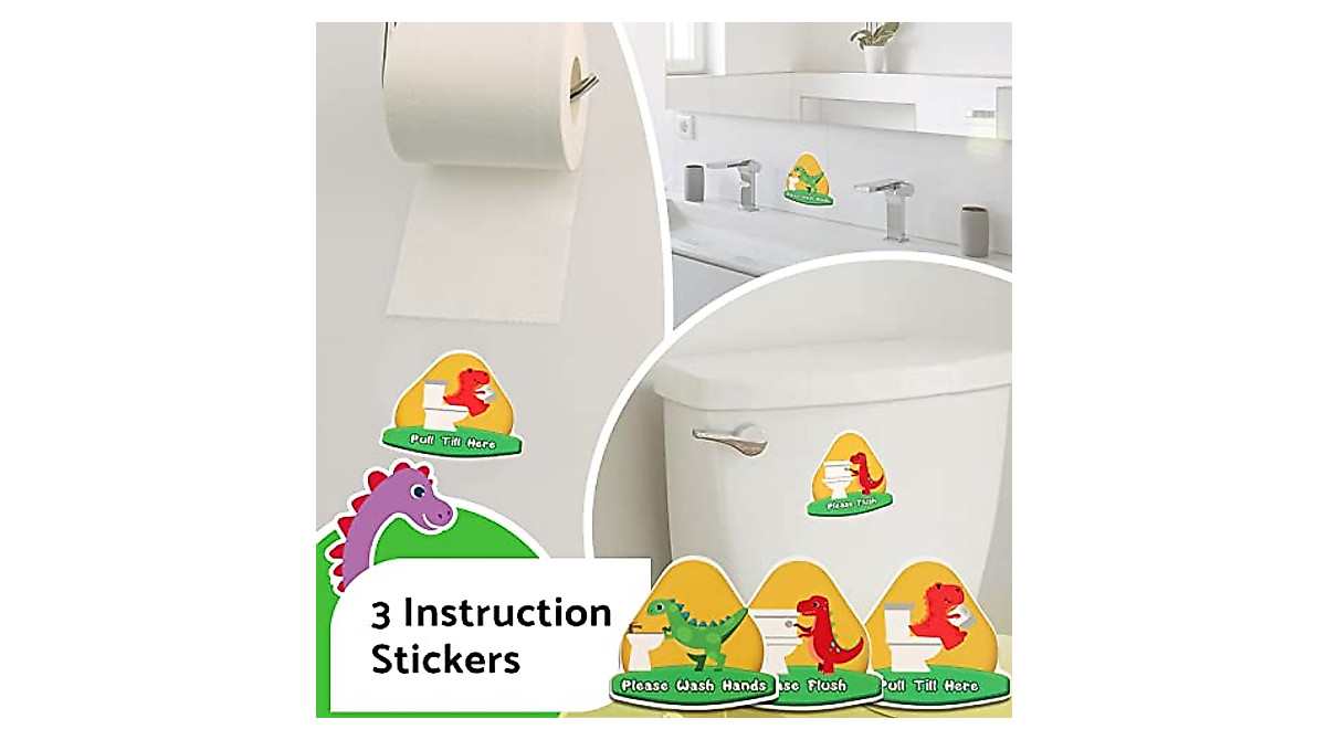 Potty Training Chart for Toddlers Boys & Girls - A Dinosaur Potty Chart ...