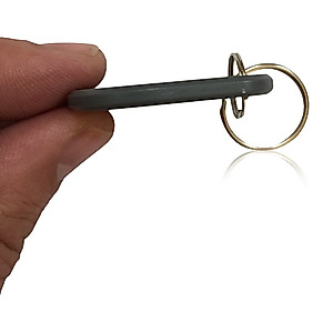 25 Thin 26 Bit Proximity Key Fobs Weigand Prox Keyfobs Compatable with ISOProx 1386 1326 H10301 Format Readers. Works with The vast Majority of Access Control Systems