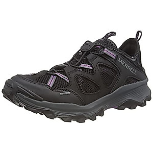 Merrell Women's Fisherman Walking Shoe, Black, 7.5