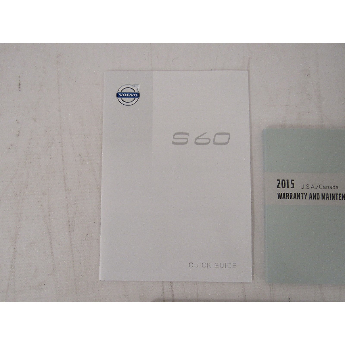 2015 Volvo S60 Owners Manual book
