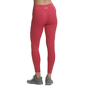 Spalding Women's Activewear 26 inch Inseam Legging with Pockets, Azalea, XL