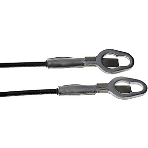 Dorman 38540 Tailgate Cable - 21-1/8 In. Compatible with Select Ford Models, 2 Pack