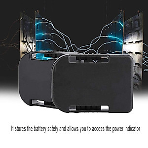 5PCS Battery Mounts, ABS Tool Mounts Holder for Makita/Bosch 18V Li-Ion Cordless Batteries.