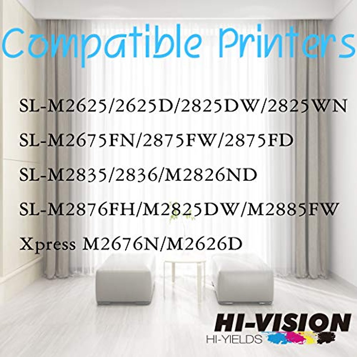 HI-VISION HI-YIELDS Compatible MLT-R116 Drum Unit Replacement for Samsung MLTR116 R116 use with Xpress SL-M2835DW M2885FW M2875FW M2825DW M2625 M2625D M2626D M2676N M2836 (1x Drum Unit, 1-Pack)