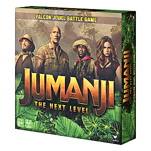 Cardinal Jumanji 3 The Next Level, Falcon Jewel Battle Board Game for Kids, Families, and Adults