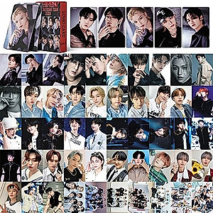 PYAJUU Stray kids Photocards Skz 2023 Photocards 55pcs Kpop Stray kids 5-star Dome Tour 2023 Lomo Cards Stray kids Merch Gift for Fans Daughter