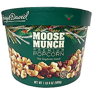 Harry & David Moose Munch Gourmet Popcorn 24 Oz Drum