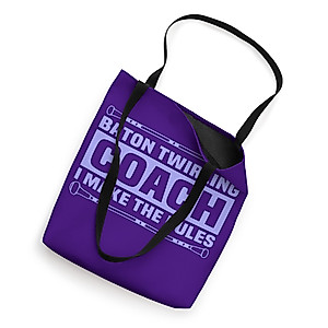 Baton Twirling Coach Twirler Marching Band Very Peri Purple Tote Bag