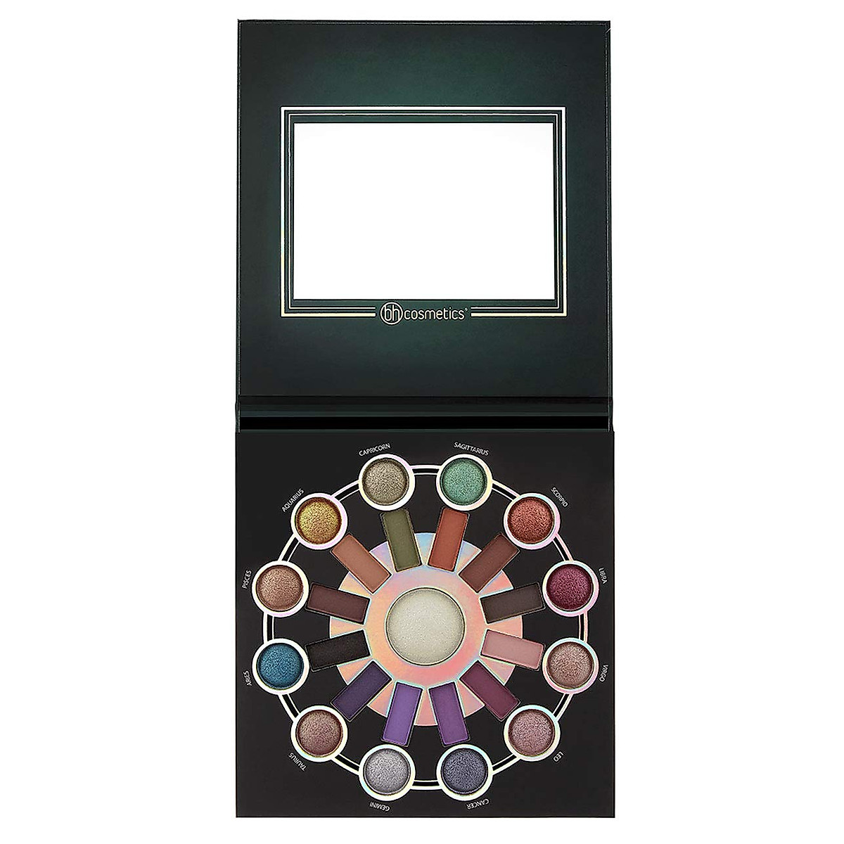 bh Cosmetics, 25 Color Face Palette, Eyeshadow & Highlighter Palette, Baked Pigment, 14 oz