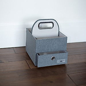 JJ Cole Diaper Caddy, Slate Heather