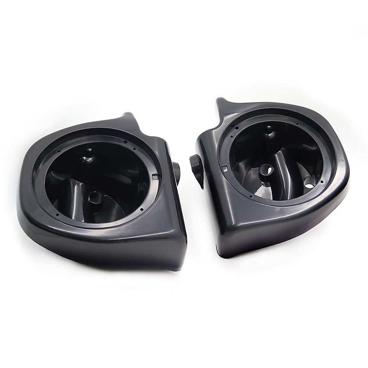 HTTMT HL1584-052F-R/L- Speaker Pod Box 6.5 Inches Compatible with 1993-2013 Harley Touring Lower Vented Fairings