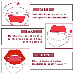 ZHISHUDL Matte Nude Lipstick Lazy Lipstick Lazy Lip Stick,Long Lasting High Pigmented Non Stick Cup Lip Shape Lipsticks,Easy to Color Lazy Lip Makeup - 05 Honey Peach