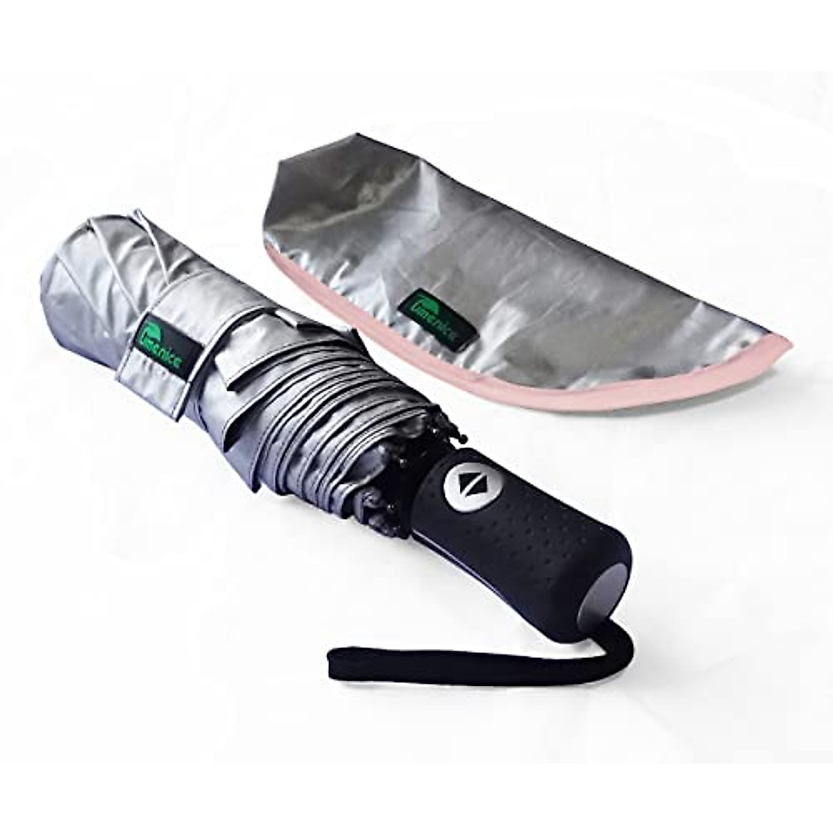 umenice UPF 50+ UV Protection Travel Umbrella Ultra Light Weight Pink