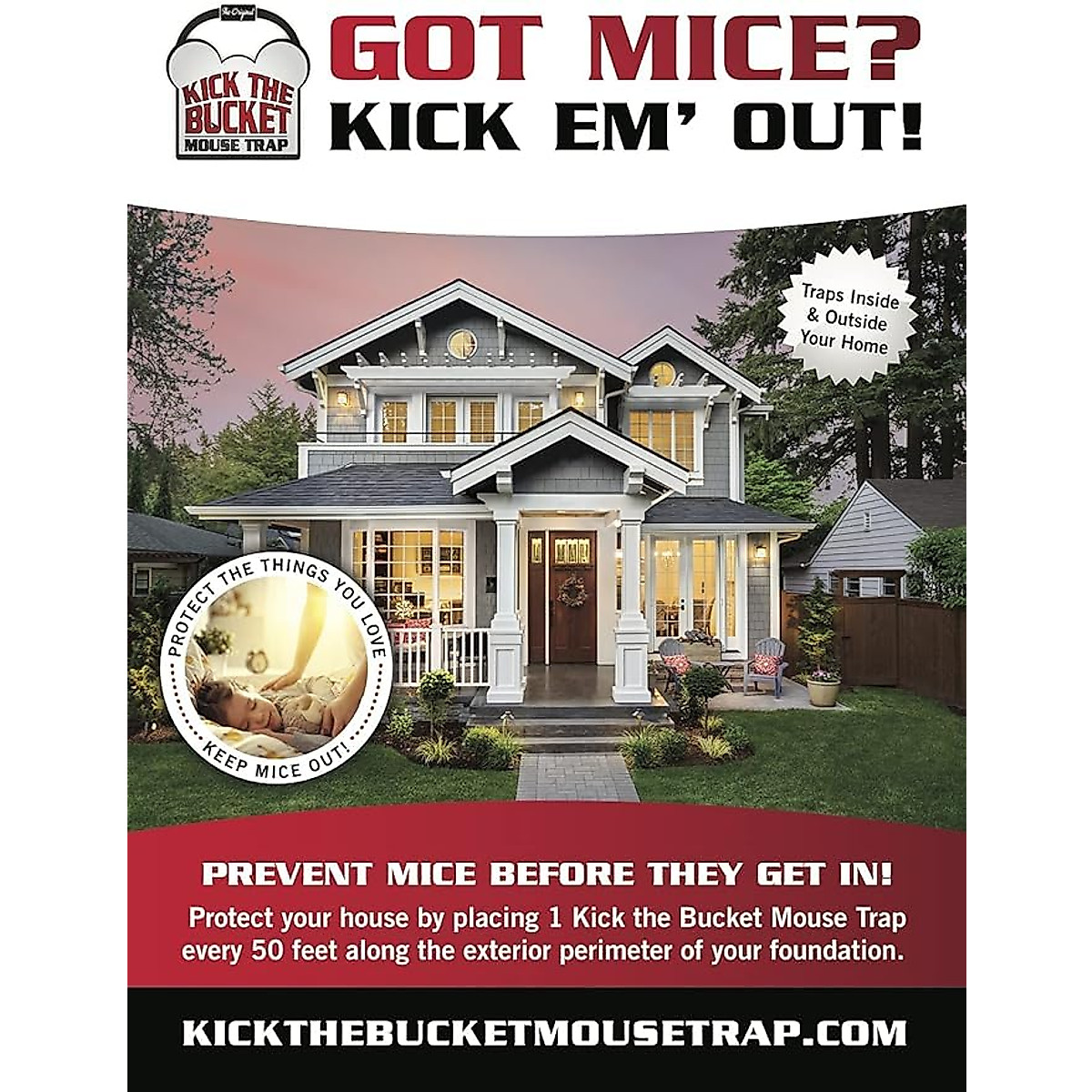 Kick the Bucket Mouse Trap PRO