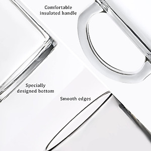 Modwnfy Mug Gift for Mom, My New Name Is Mommy Glass Coffee Mug, New Mommy Coffee Mug for New Mom Mom to Be First Mom Wife Daughter Sister, Mothers Day Baby Shower Gifts for Mother to Be, 11 Oz