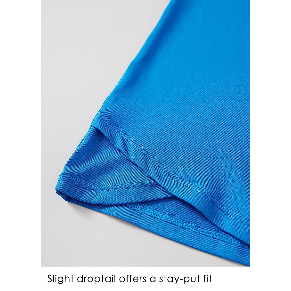 Willit Women's Tennis Shirts Quick Dry Golf Polo Shirts Short Sleeve Active Workout Shirts UPF 50+ Running Tops Brilliant Blue L