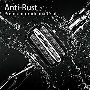 32B S3 Electric Replacement Shaver Head Accessories for Braun Series3 Shaving Razor Head, Suitable for Braun S3 3040s 3000s 3050cc 3010s 3070cc 3080s 3090s 310s 3020s 330s 370cc-4 380s-4, 3090cc Etc.