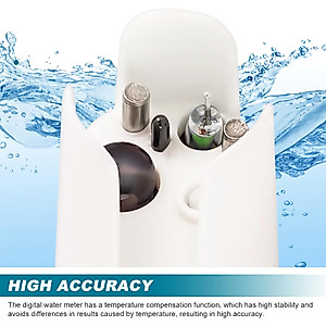Consfly PH Meter TDS Meter 8 in 1 Water Quality Tester PH/TDS/EC/ORP/S G/Salinity/ H2/ Temp Meter, Used for Drinking Water, Pools, Hydroponics, Sea Water, Liquid Fertilizer