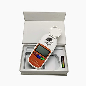 FVRYCA Handheld Honey Digital Auto Refractometer with ATC for Honey Moisture Calibration with 3 Scales,Range 0-90% Brix for Beekeeping,Honey Production,Sweetness or Water Content Test