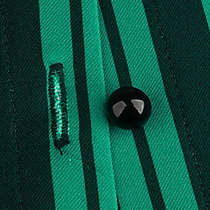 FOGHORN Women Haunted Mansion Costume Cast Member Maid Apron Dress with Headwear Halloween Ghost Cosplay Outfit (XL)