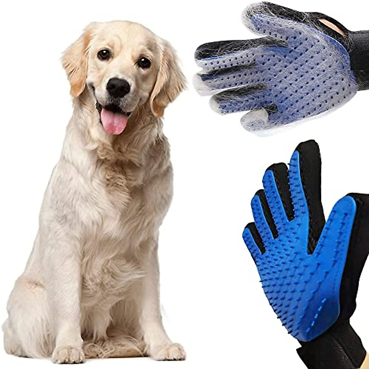 NA Allazone 13 PCS Rabbit Grooming Kit Small Animal Grooming Supplies, Double-Sided Comb, Rabbit Brush for Shedding, Nail Clipper and Trimmer, Toothbrush for Bunny Rabbit Hamster