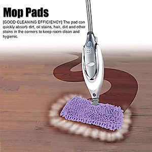 2PCS Mop Replacement Pads Soft Microfiber Mop Cloth Accessory Fit for Shark S3601 S3501 Mop Pads