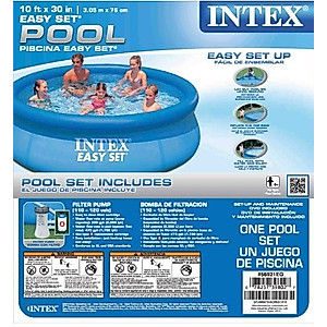 Intex 10-Feet x 30-Inch Easy Set Pool