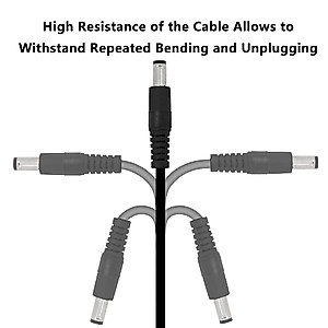 SinLoon USB 5V to DC 5.5mm x 2.1mm 12V Converter Step Up, Voltage Converter Power Cable, for Camera, Desk lamp, Speakers, Blue Tooth Headset, and Other 5V Devices.(1.6M/5.25FT