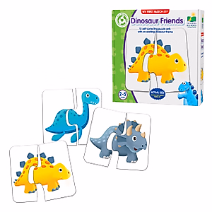 The Learning Journey: My First Match It - Dinosaurs - 2 Year Old Toys, Puzzles for Toddlers, Toddler Puzzle, Educational Toys for 2 Year Old - 15 Self-Correcting Matching Puzzles - Award Winning Toys