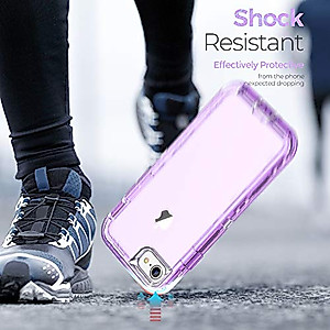 ORIbox Case Compatible with iPhone 7 Plus Case, Compatible with iPhone 8 Plus Case, Heavy Duty Shockproof Anti-Fall clear case