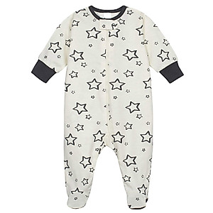 Onesies Brand unisex baby 4-pack 'N Play and Toddler Sleepers, Grey Neutral, 0-3 Months US