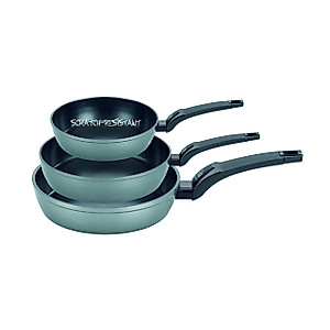 ELO Pure Edition Kitchen Induction Cookware Frying Pan with Thermoceramica Non-Stick Scratch Resistant Coating, 9.5-inch