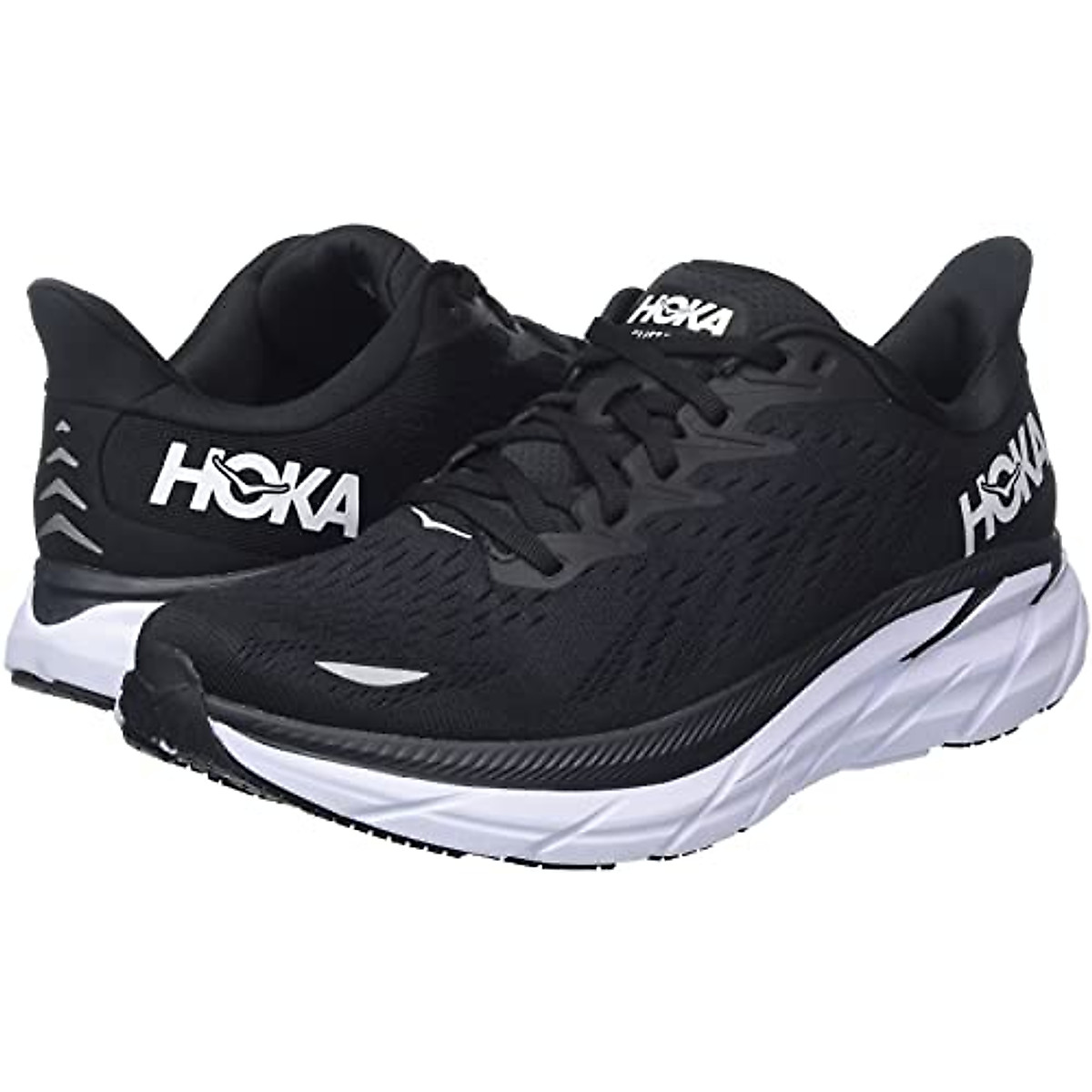 HOKA ONE ONE Men's Running Shoes, Black, 10 US