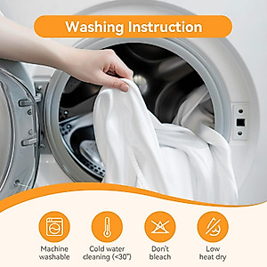 Outpain White Spandex Table Clothes for 8 Foot Rectangle Tables-6Pack 8FT Spandex Fitted Table Cover, Wrinkle Free Tablecloths with Skirt for Parties, Wedding, Birthday, Banquet, Festival