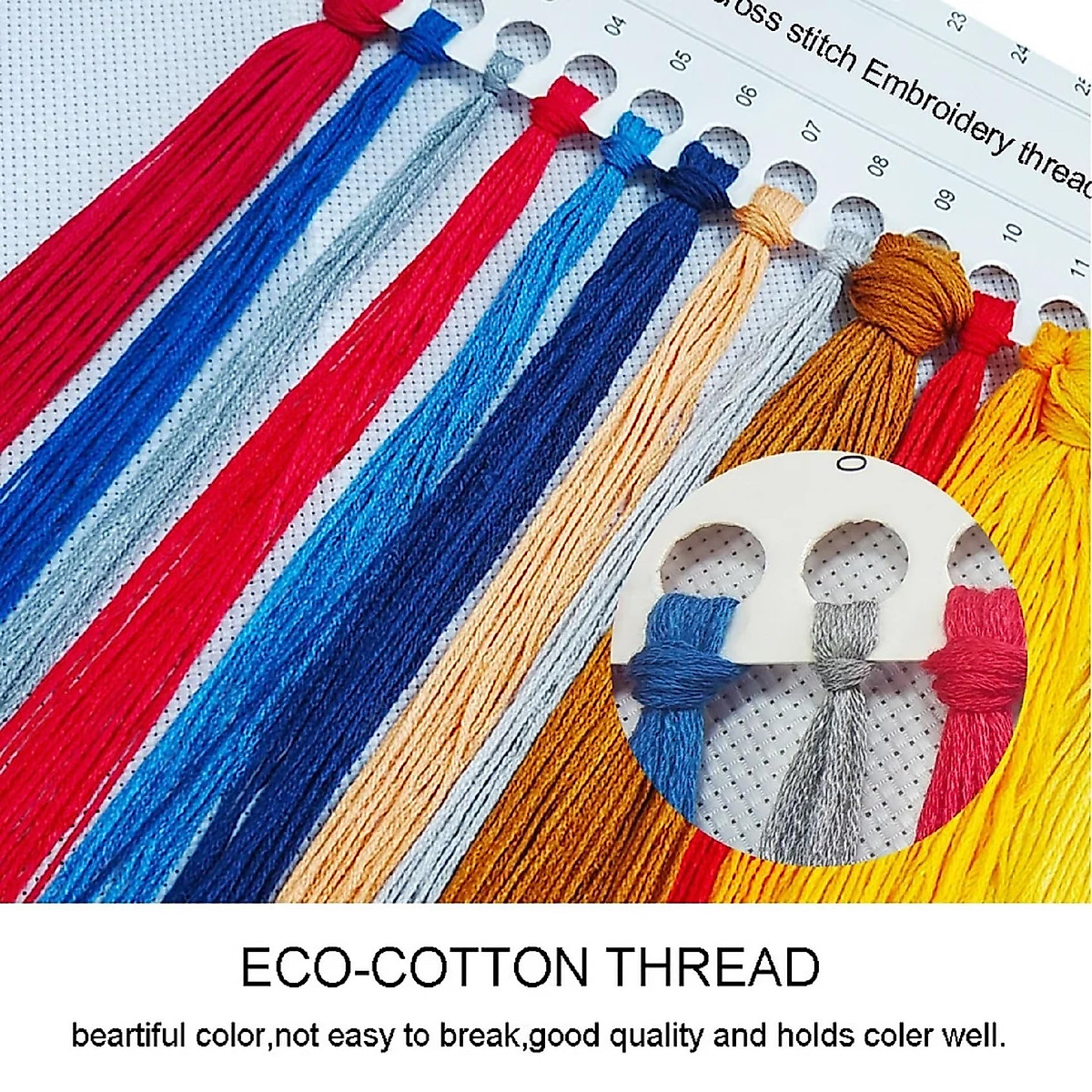 Dimension Stamped Cross Stitch Kits Full Range of Embroidery Starter Kits Cross Stitch Patterns for Beginners Needlepoint Kits for Adults DIY 11CT-Phoenix Under Moon 17.7x17.7 inch